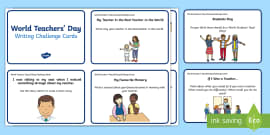 If I Was a Teacher for a Day Worksheet (teacher made)