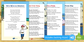 A Sailor Went to Sea Rhyme PowerPoint (teacher made)
