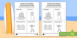 Beach Riddles Worksheet | Seaside | KS2 | Primary Resources