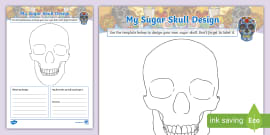 Day of the Dead Skull Drawing Activity for Kids | Twinkl USA