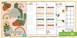 Editable Teacher File | Organisational Tools For Teachers