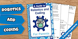 * NEW * Robotics and Coding Book Cover