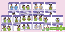 Auslan Hobbies Matching Cards (teacher made) - Twinkl