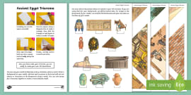 Ancient Egypt Graphic Organizers (teacher made) - Twinkl