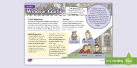 Castle Fact File Template,Castle Writing,castles ks1