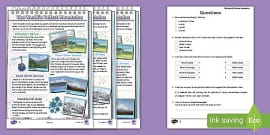 Rivers of the World Reading Comprehension Activity - Twinkl