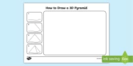 FREE! - Free How to Draw a Pyramid Activity for Kids! Download here!