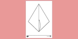 Origami Penguin 6 Colouring Sheet | Colouring Sheets