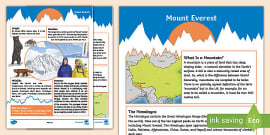 KS2 All About Mount Everest PowerPoint