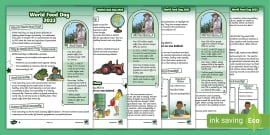 Food from Around the World Abridged Reading Comprehension