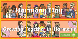 Harmony Day Display Banner (teacher made)