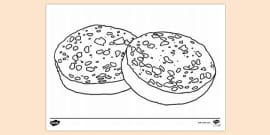 FREE! - Yorkshire Pudding Colouring Sheet | Twinkl - Twinkl