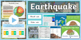 Earthquake Word Cards (teacher made)
