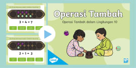 Operasi Tambah - Penambahan - Cabar Minda Matematik Tambah