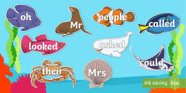 Tricky Words on Rockets (teacher made) - Twinkl