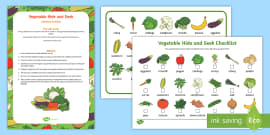 Fruit 'Hide and Seek' Sensory Activity (teacher made)