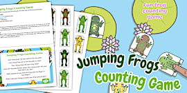 👉 Counting to 10 Froggy Game | Frog Maths Game | Twinkl Kindergarten
