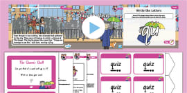 ‘Qu’ Sentences: Phoneme Spotter Story | 1st/2nd Class