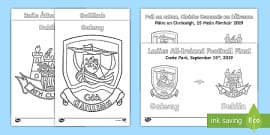 FREE! - Tyrone GAA Crest Colouring Sheet | Colouring Sheets