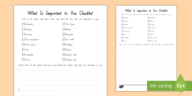 Moral Values Worksheet | Primary Teaching Resources