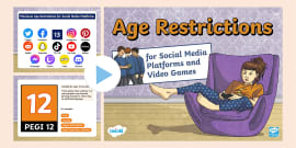Age Restrictions Poster Display Pack (teacher made) - Twinkl