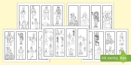 FREE! - Superhero Bookmarks to Colour Activity | Resources | Twinkl