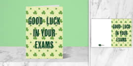 Good Luck In Your SATs Card | Twinkl Party (Teacher-Made)