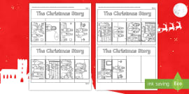 Christmas Story KS1 Writing Booklet - Christmas Resource