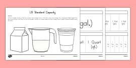 Magic Measuring: Reading Liter Scales Activity - Twinkl