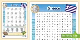 Greece KS2 Geography - KS2 Geography: Greece Fact File