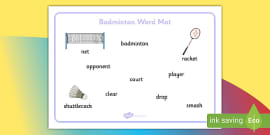 What is Badminton - Twinkl