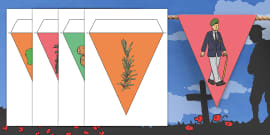 Anzac Day Bunting - Australia - Topics (teacher made)