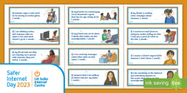 FREE! - Safer Internet Day: Online Safety Fortune Teller Activity