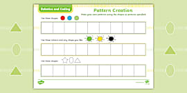 Robotics and Coding - Pattern Recognition Colouring Activity