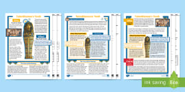 * NEW * Tutankhamun Word Search