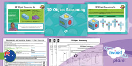 Measuring the Length of 3D Objects Activity Sheet - Twinkl