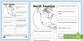 Introduction North America Lesson Teaching Pack - resource pack