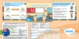 Year 2 Science Uses of Everyday Materials Assessment Pack