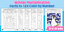 Hot Cocoa Arrays Worksheet Sheet for 3rd Grade | Twinkl USA