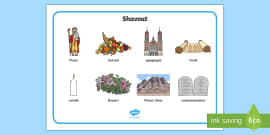 KS1 Shavuot Word Search (teacher made)