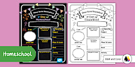 First Day of School Chalkboard Poster | Twinkl | EYFS | KS1