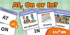 Time Prepositions Worksheet I Complete the Sentence
