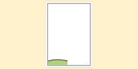 FREE! - Simple Blank Sticks Page Border | Page Borders | Twinkl