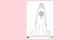 The Royal Wedding Colouring Pages - Twinkl Resources