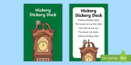 Hickory Dickory Dock | Nursery Rhyme Resources