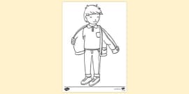 FREE! - Child Taking Turns Colouring Sheet | Colouring Sheets