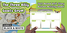 The Three Billy Goats Gruff Story Sequencing Worksheet