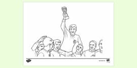 FREE! - England Football Colouring Sheets | Colouring Sheet