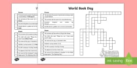 KS1 World Book Day Word Search (teacher made)