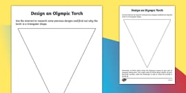 Make Your Own Olympic Torch (teacher made) - Twinkl
